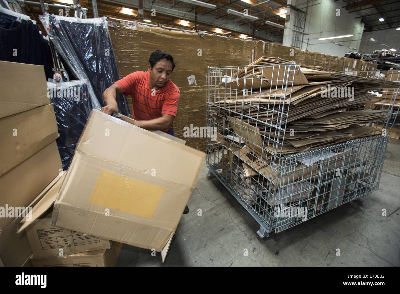 Los Angeles, California, USA. 20th Aug, 2014. Wane Ru, CEO of 8Net Inc ...