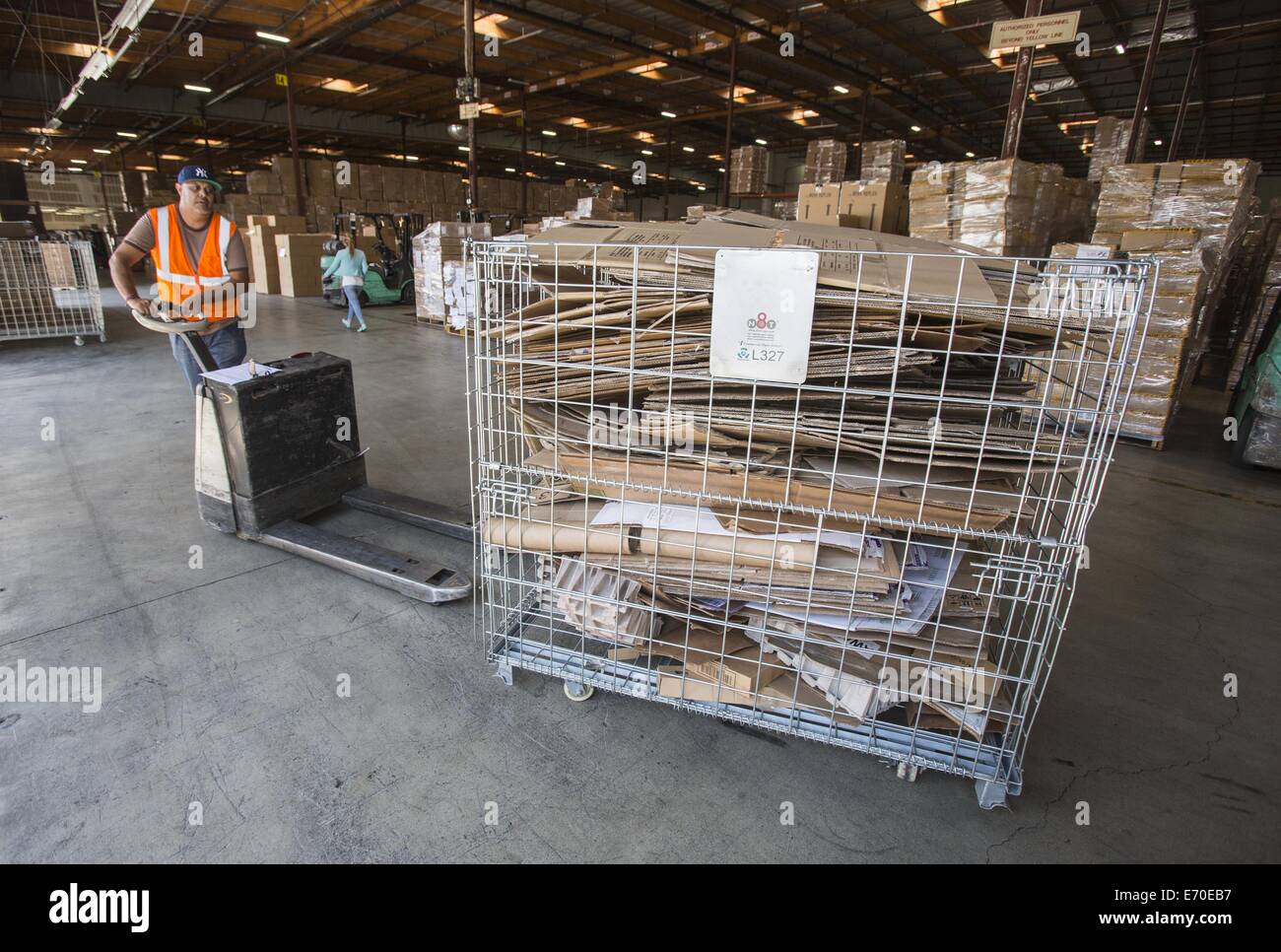 Los Angeles, California, USA. 20th Aug, 2014. Wane Ru, CEO of 8Net Inc ...