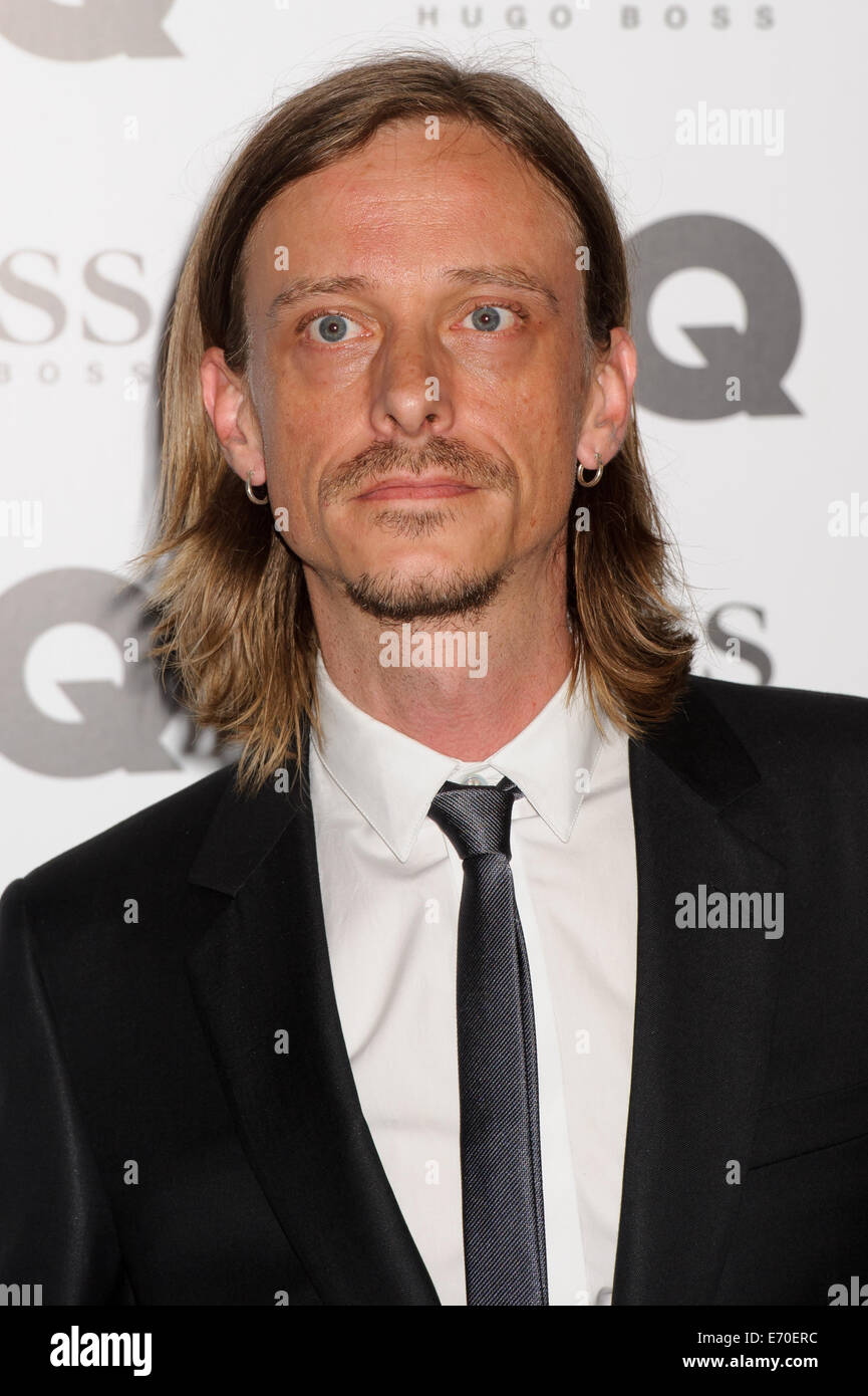 Mackenzie Crook arrives for the GQ Men Of The Year Awards 2014 Stock ...
