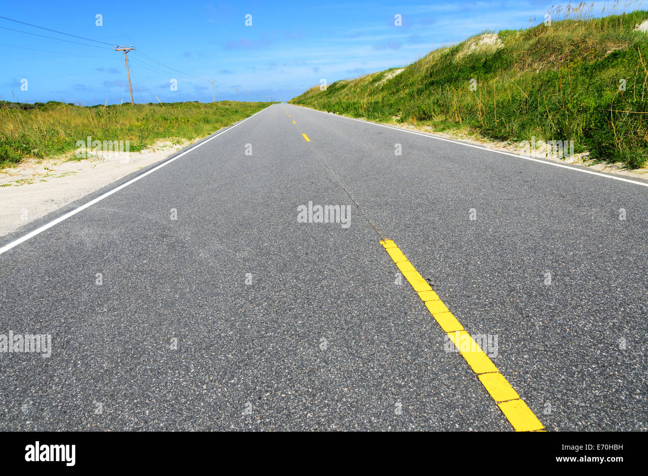 Highway 12, Outer banks, North Carolina Stock Photo - Alamy