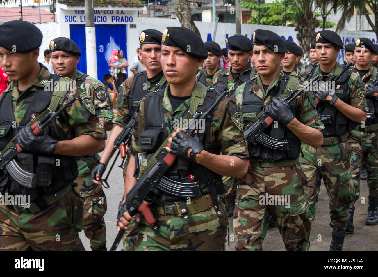 Peruvian Military Ceremony High Resolution Stock Photography and Images ...