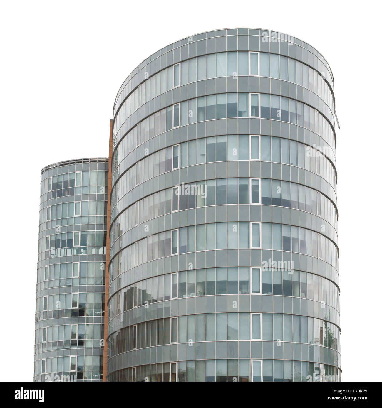 Modern building isolated Stock Photo - Alamy