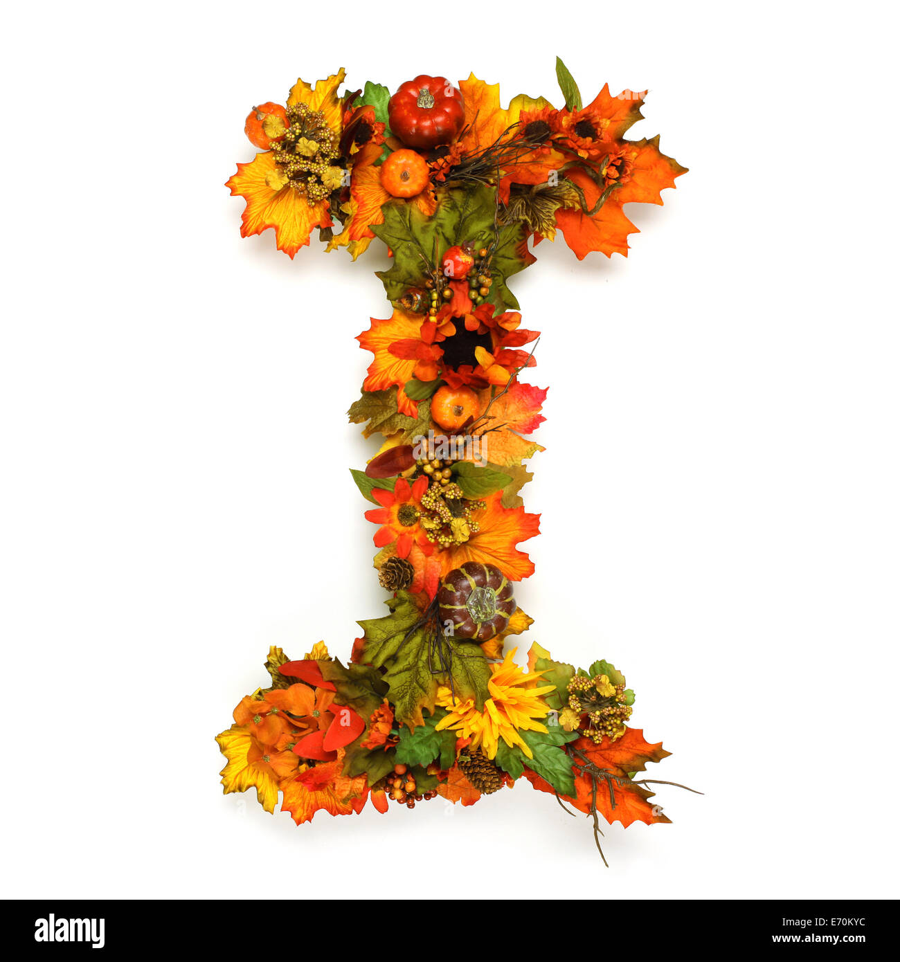 Letter i leaves hi-res stock photography and images - Alamy