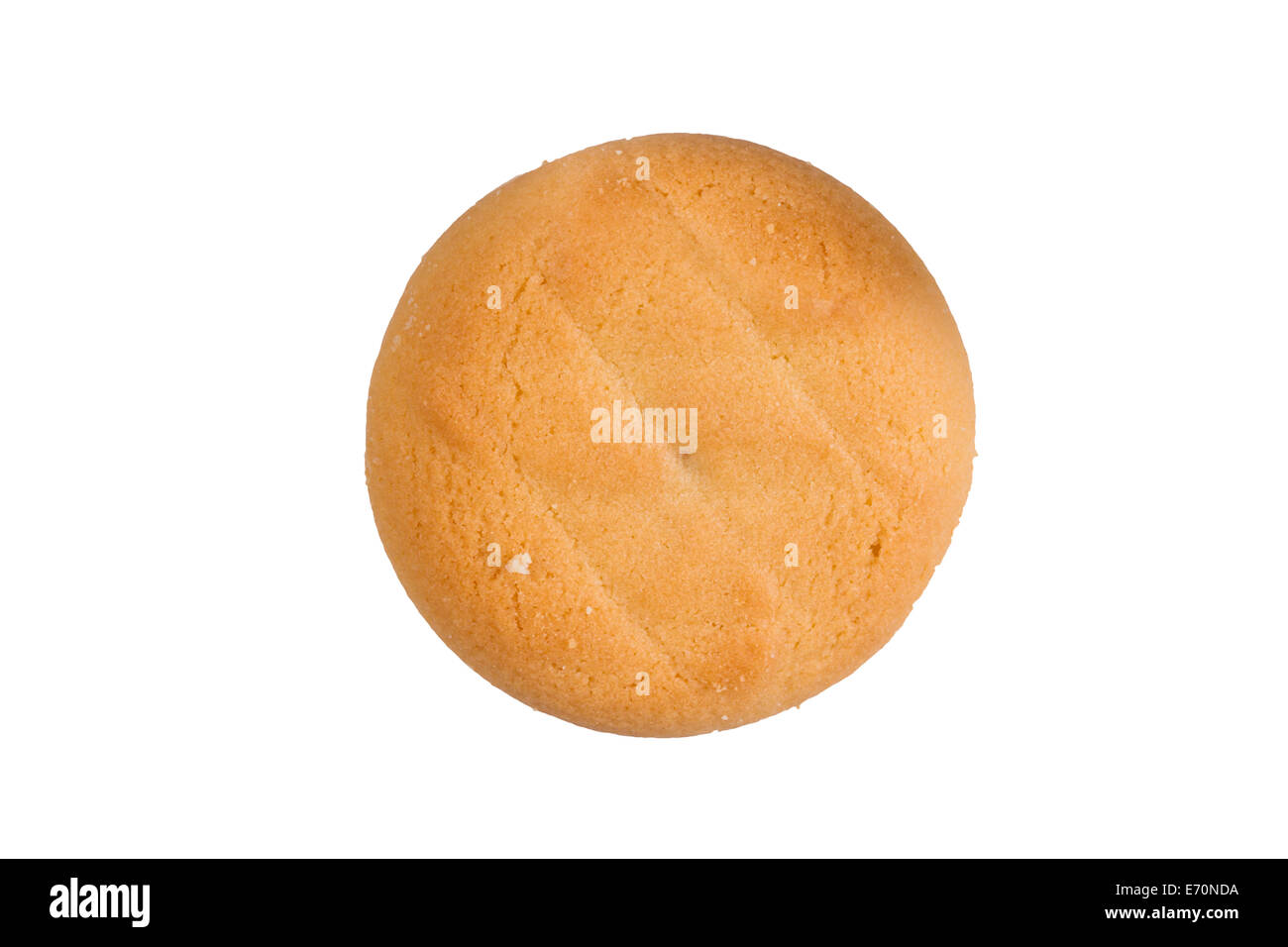 Single cookie, isolated on white background Stock Photo - Alamy