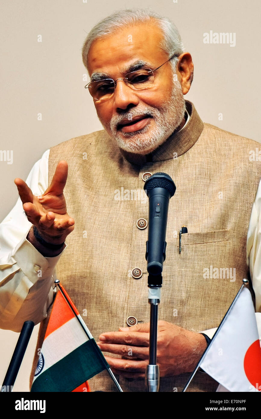 Tokyo, Japan. 2nd Sep, 2014. Indian Prime Minister Narendra Modi ...