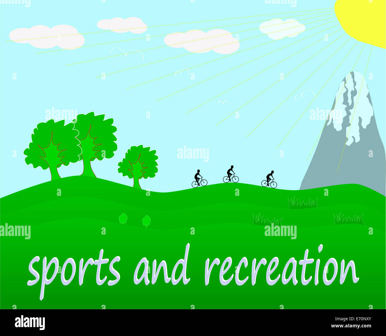 Sports and Recreation Stock Photo - Alamy