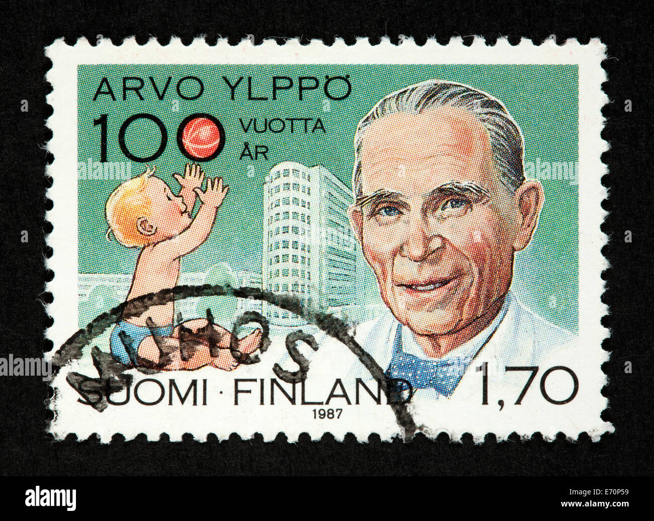 Suomi finland stamp hi-res stock photography and images - Alamy