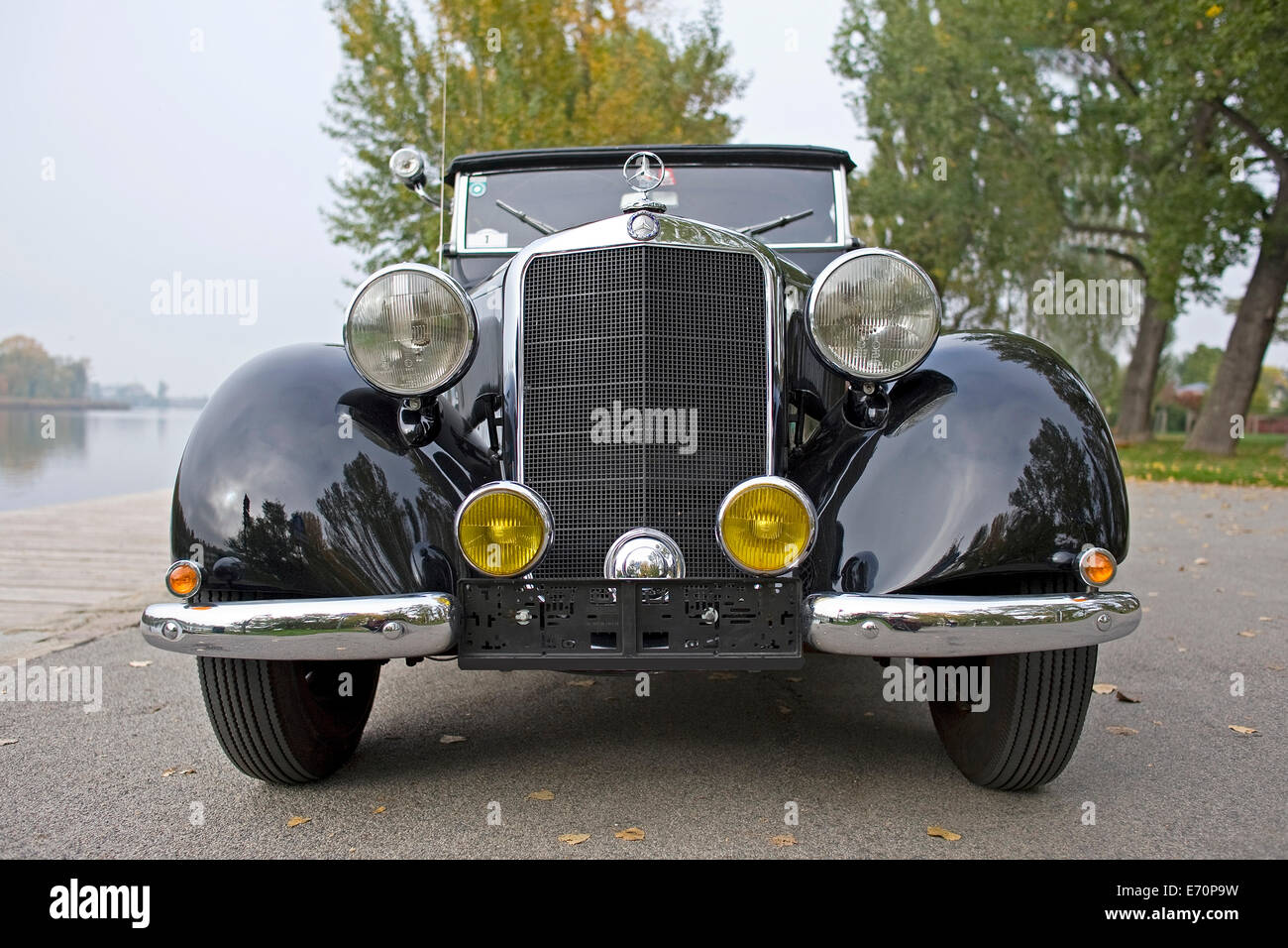 Mercedes 170D, built in 1938 Stock Photo - Alamy