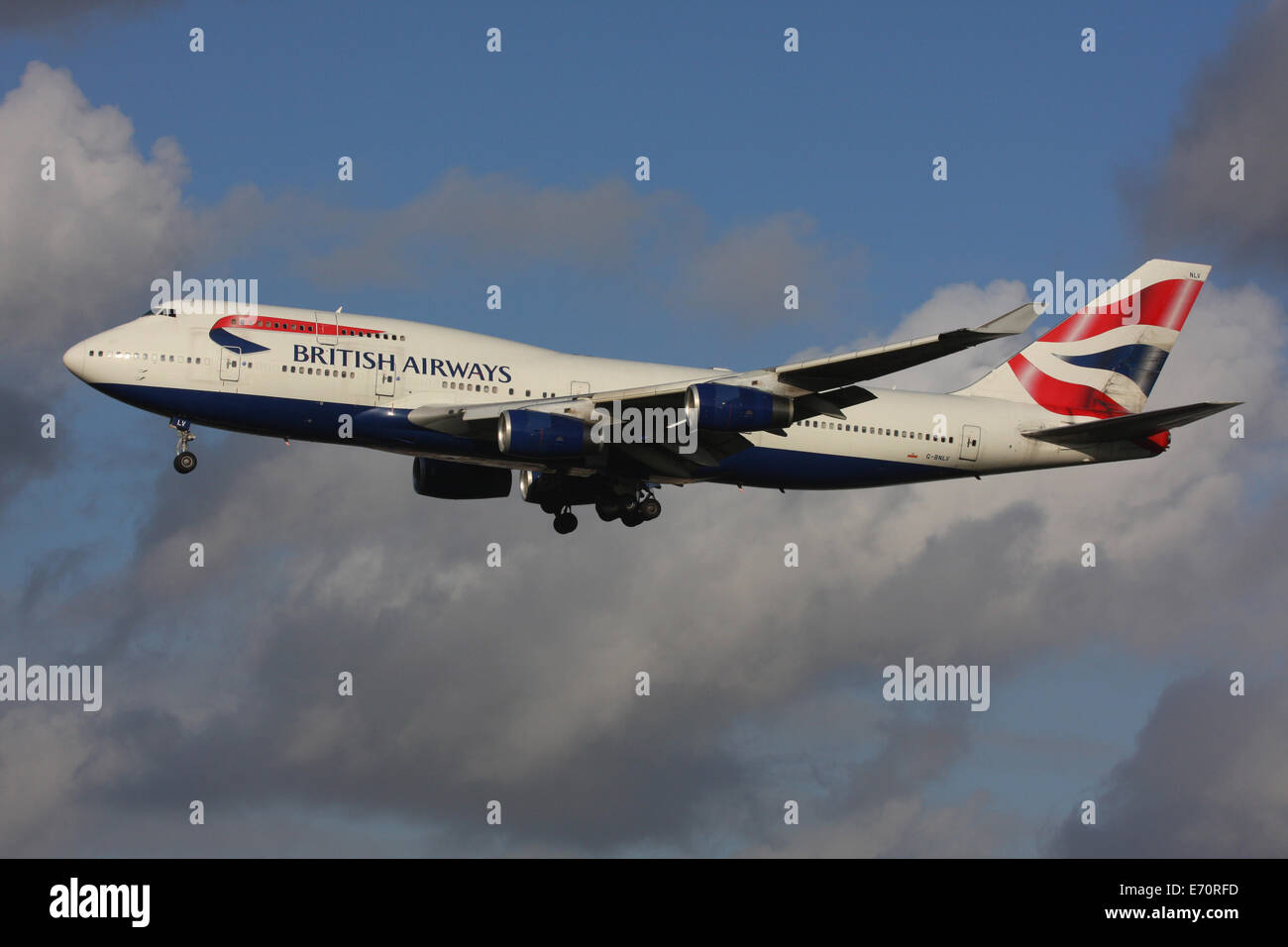 ba british airways boeing 747 Stock Photo - Alamy