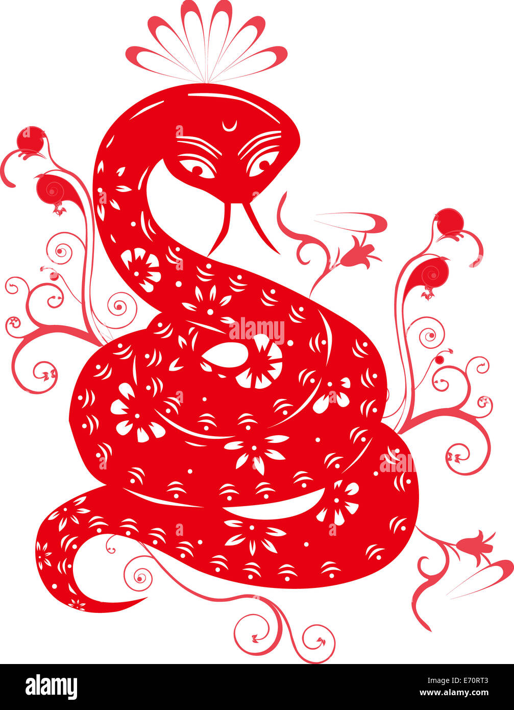 Snake Cartoon Cut Out High Resolution Stock Photography and Images - Alamy