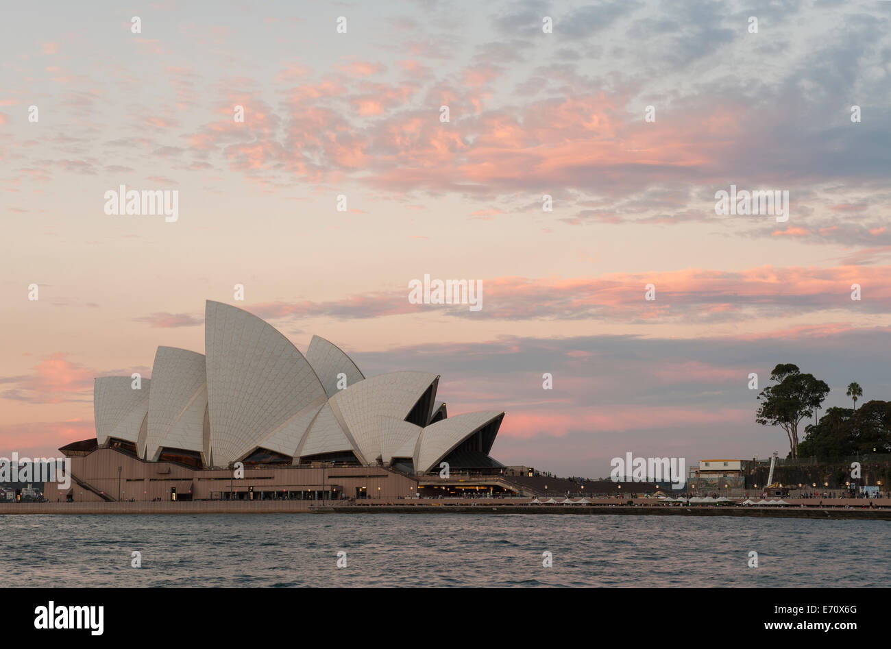 Sydney Opera House at sunset Stock Photo - Alamy
