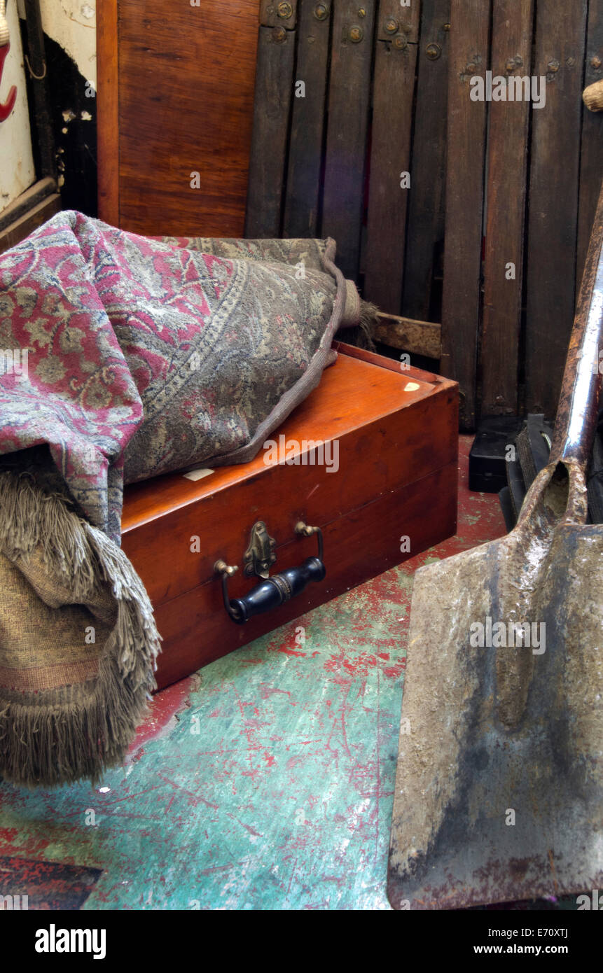 Mysterious box hidden away Stock Photo - Alamy