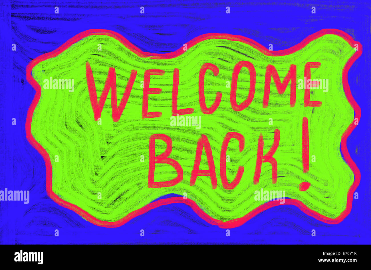 Welcome back phrase hi-res stock photography and images - Alamy
