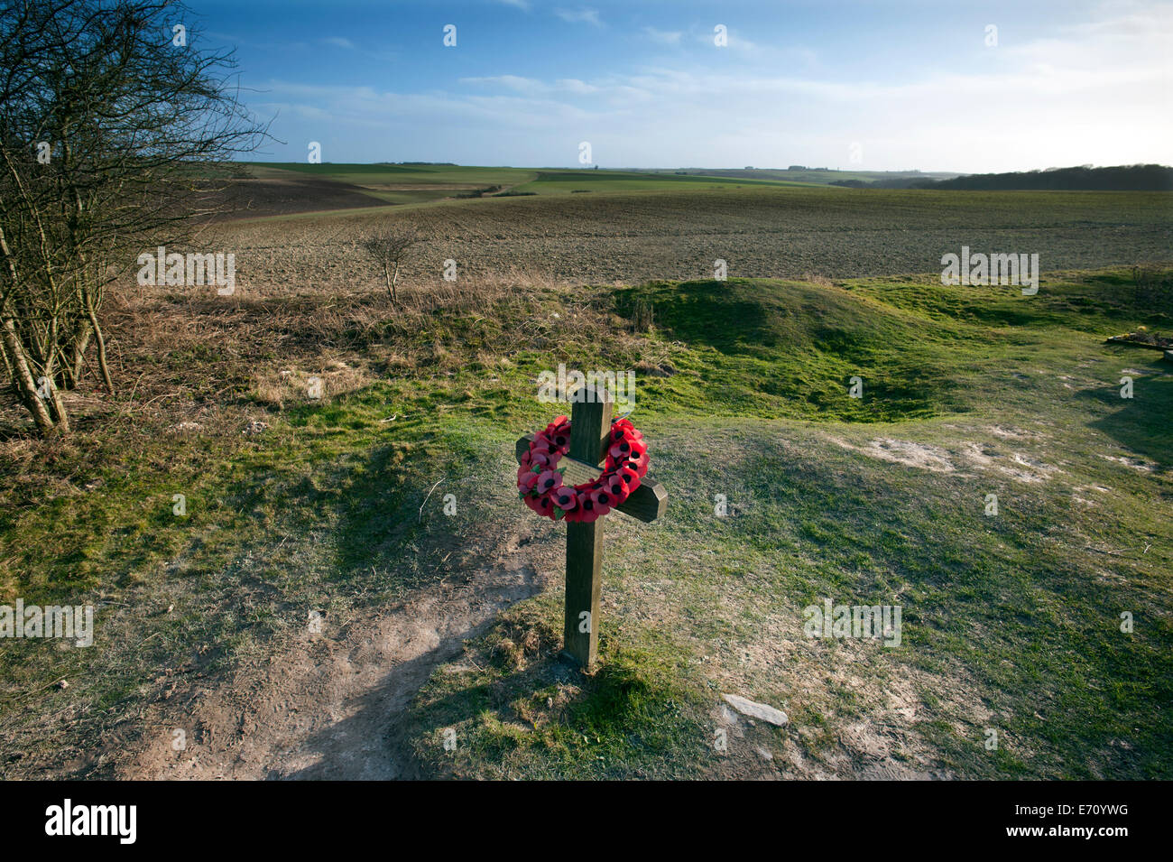 Somme WW1 Battlefield, July 1st-November 1916, France. Site of ...