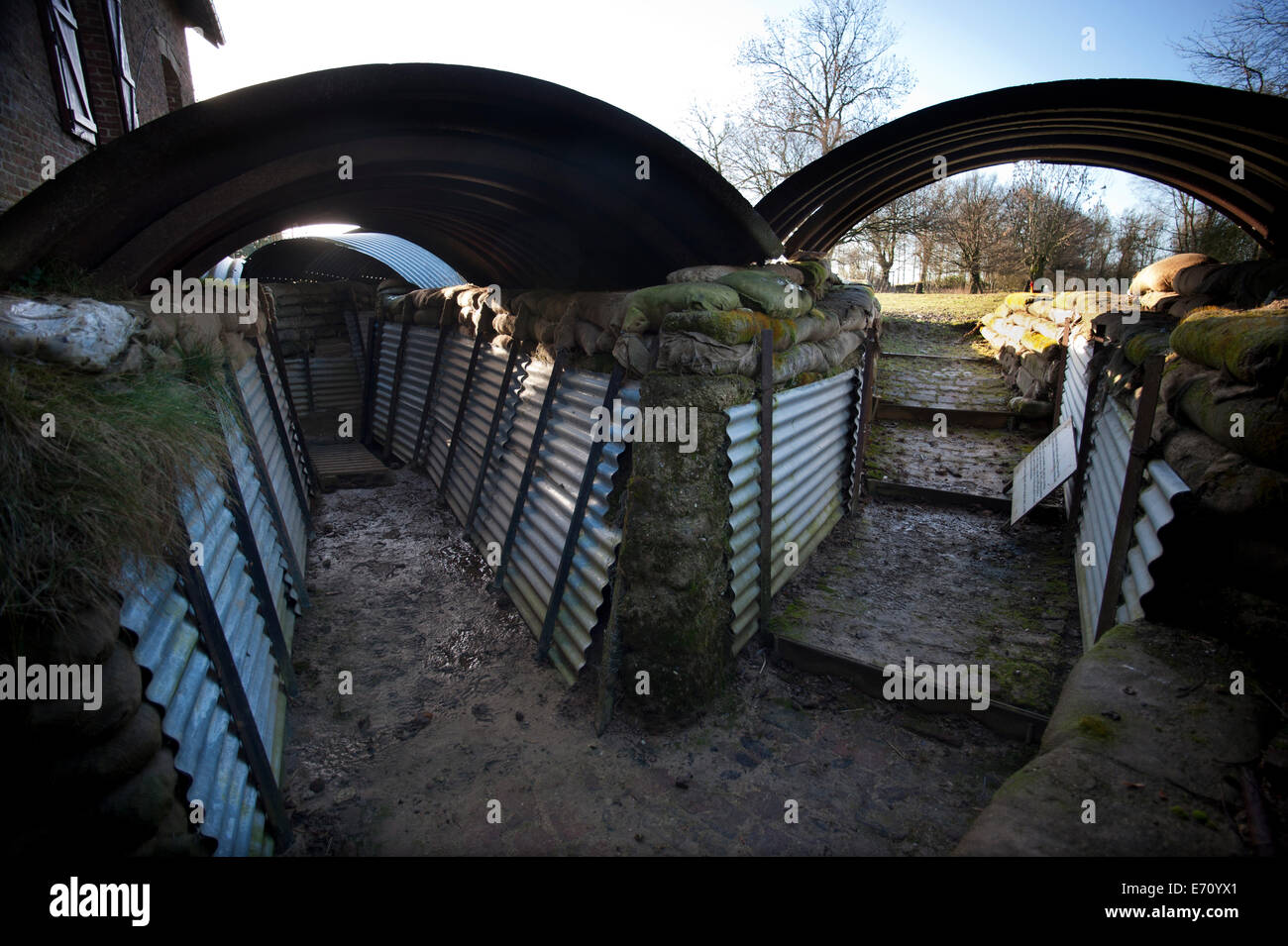 Somme WW1 Battlefield, July 1st-November 1916, France. Auchonvillers ...