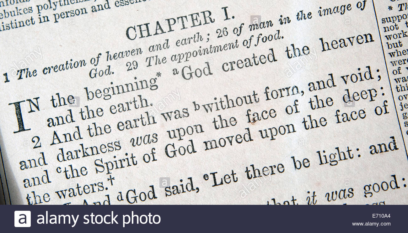 Genesis Stock Photos & Genesis Stock Images - Alamy