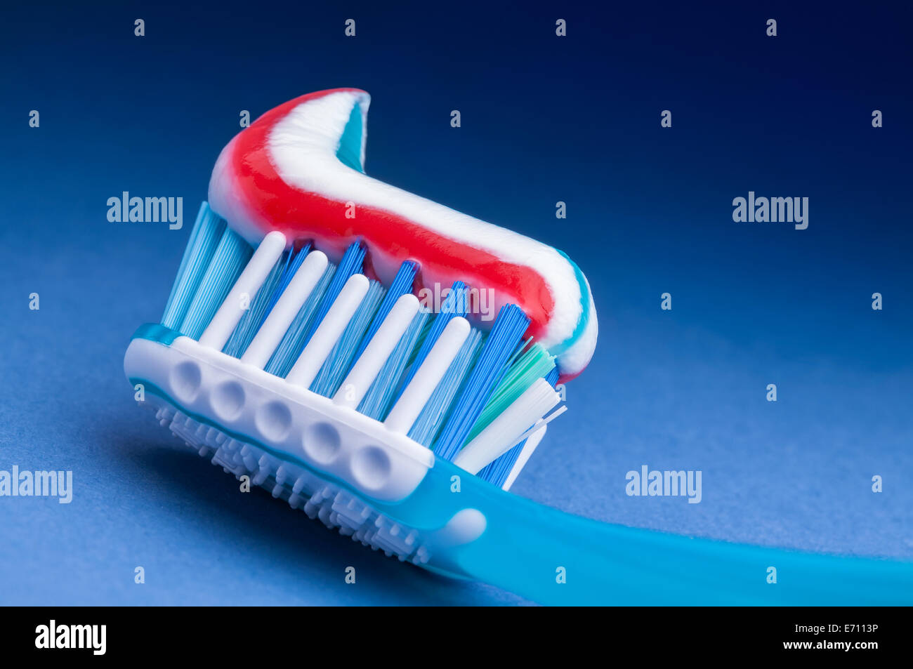 Toothpaste red white striped toothpaste hi-res stock photography and ...