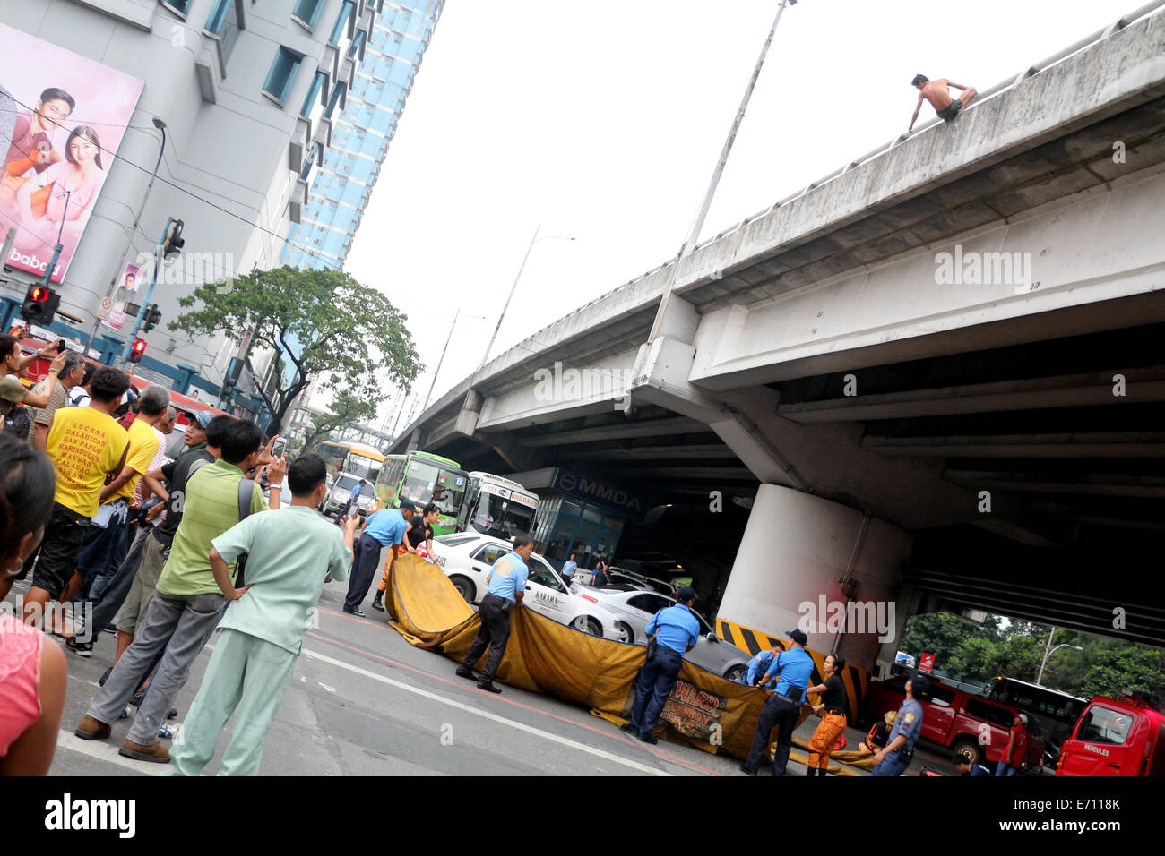 Quezon City, Philippines. 3rd Sep, 2014. The rescue team from ...
