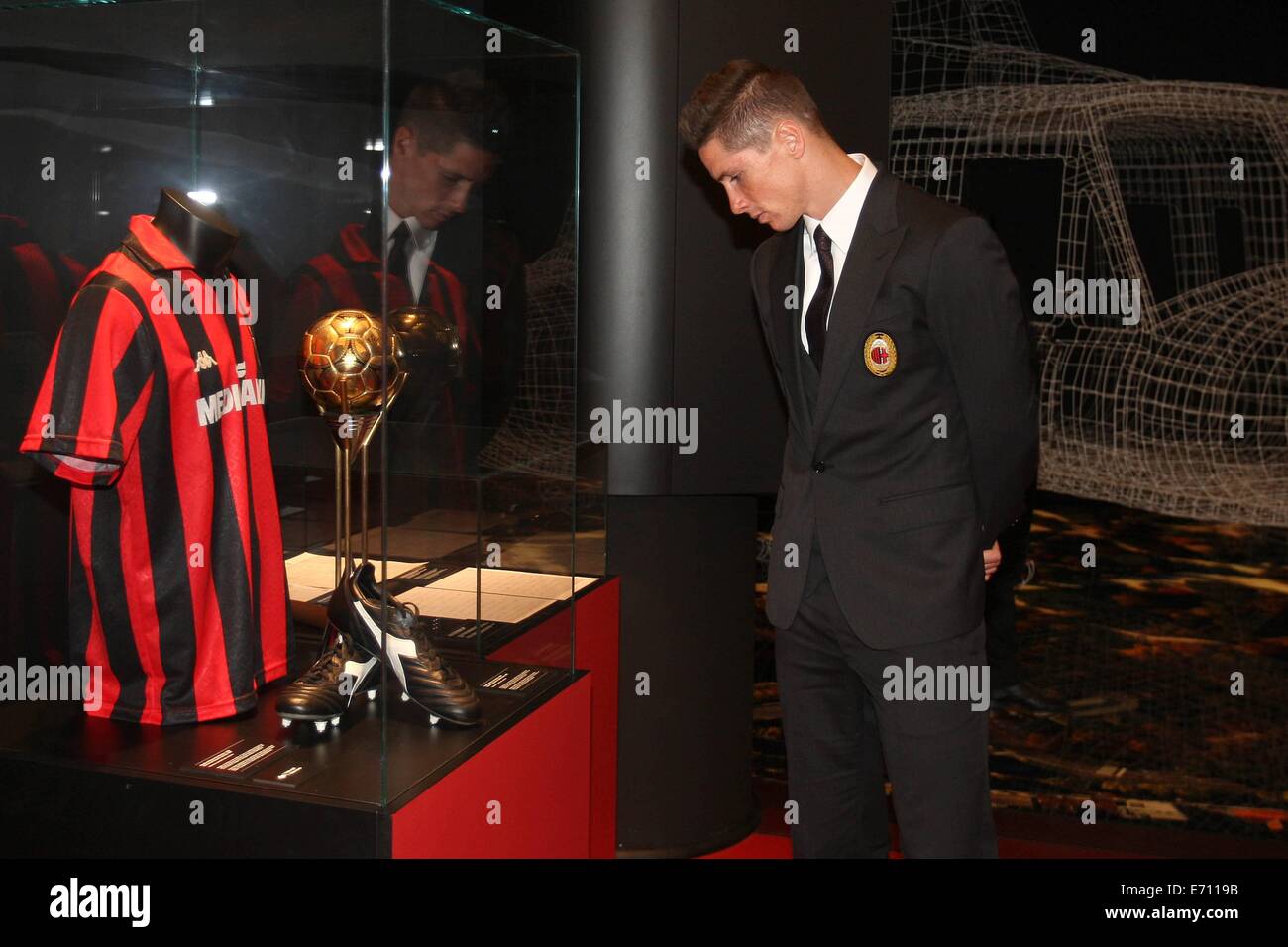 Milan, Italy. 03rd Sep, 2014. Fernando Torres, who recently signed a 2 ...