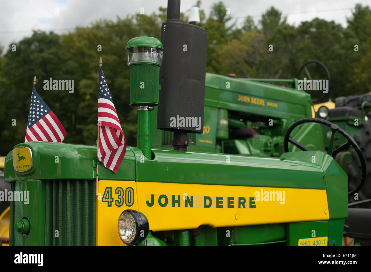 Old john deere farming equipment hi-res stock photography and images ...
