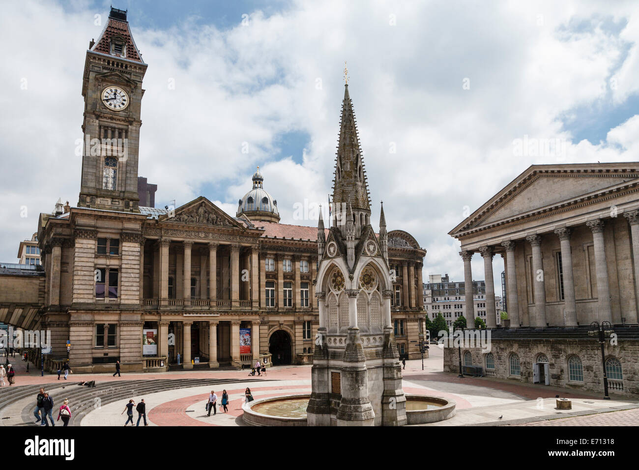 Birmingham Museum and Art Gallery, Chamberlain Square, Birmingham Stock ...