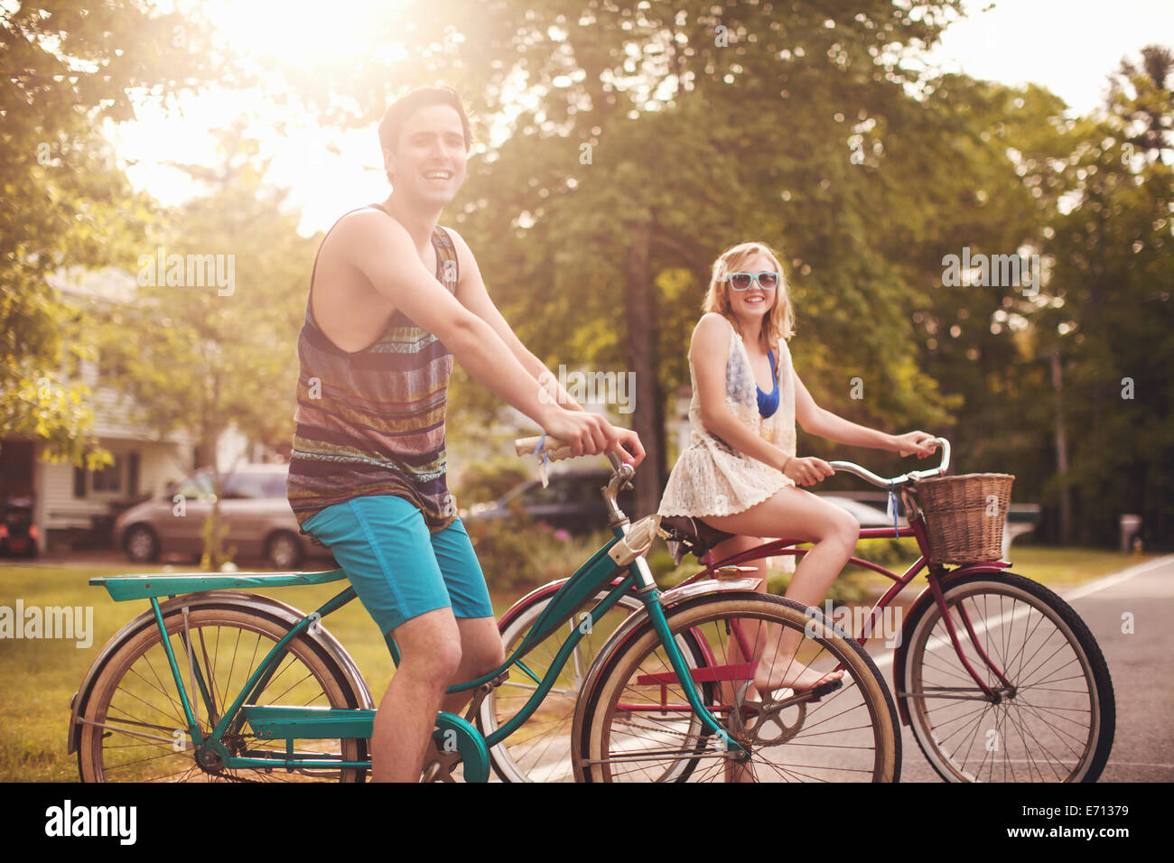 All on bikes hi-res stock photography and images - Alamy