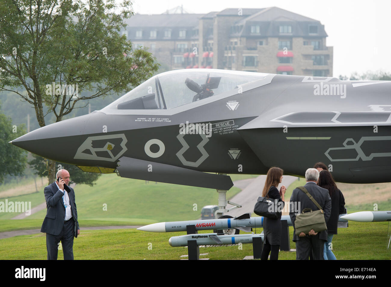 Newport, Britain. 03rd Sep, 2014. A Lockheed Martin F-35 Lightning II ...