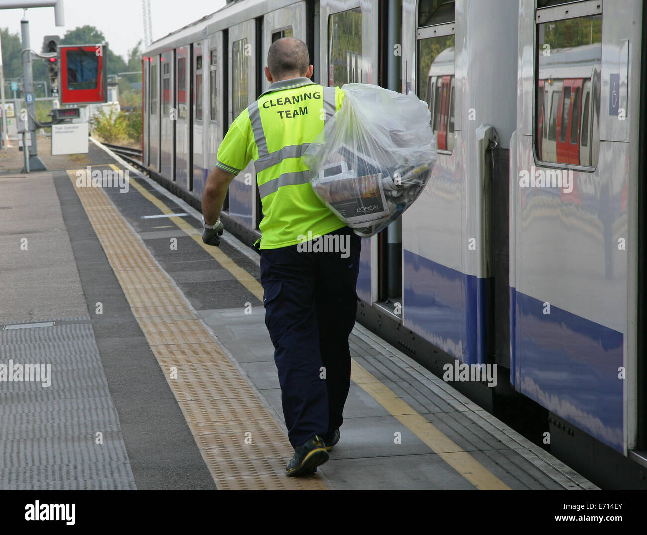 London, UK. 3rd Sep, 2014. London Underground Cleaners are balloted on ...