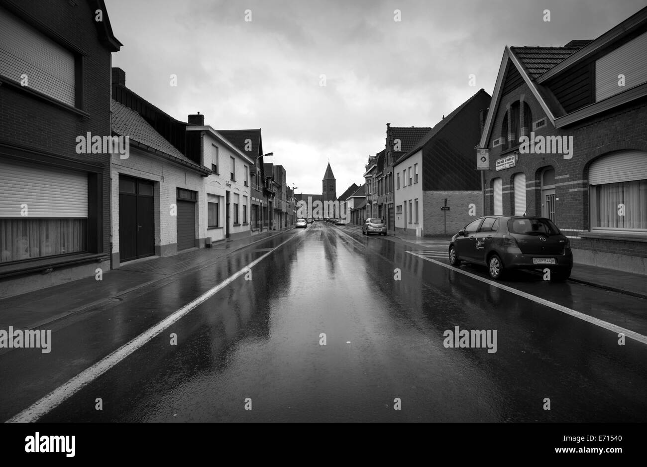 Ypres-Ieper WW1 Battlefield, 1914-1918, Belgium. Passchendaele re built ...