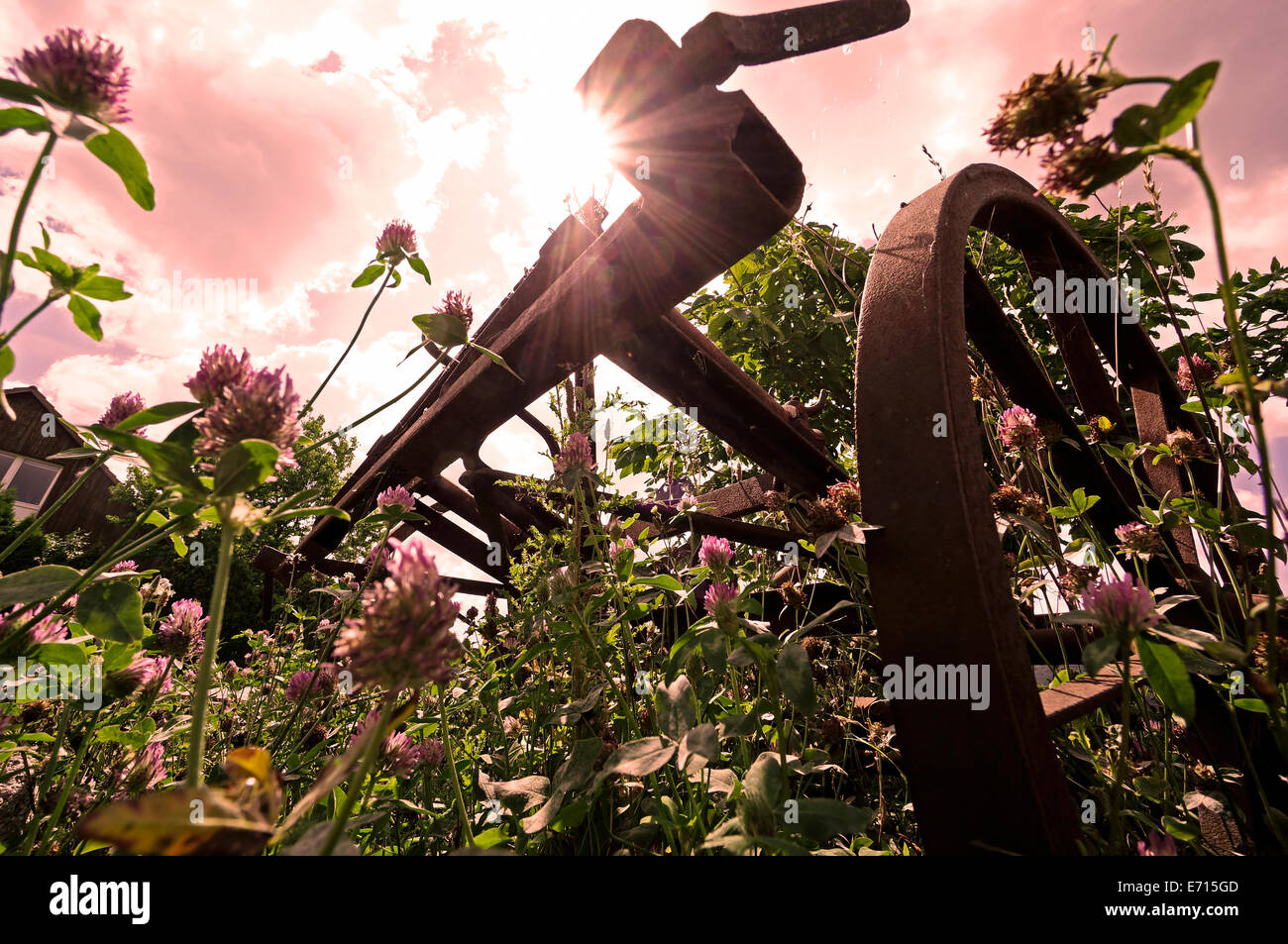 Rusty old trailer hi-res stock photography and images - Alamy