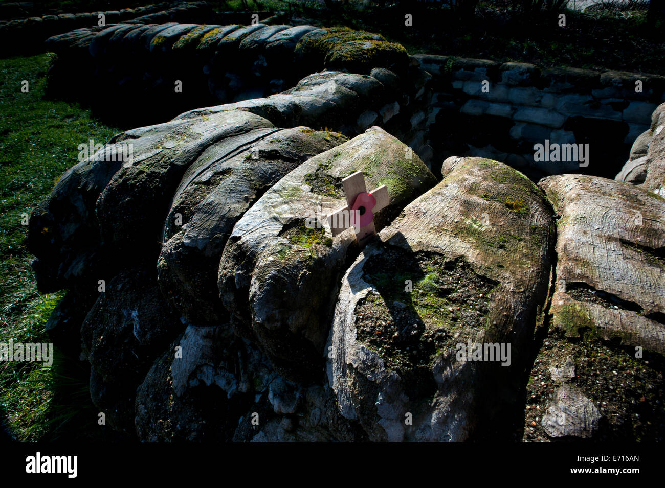 Ypres-Ieper WW1 Battlefield, 1914-1918, Belgium. Yorkshire Trench ...