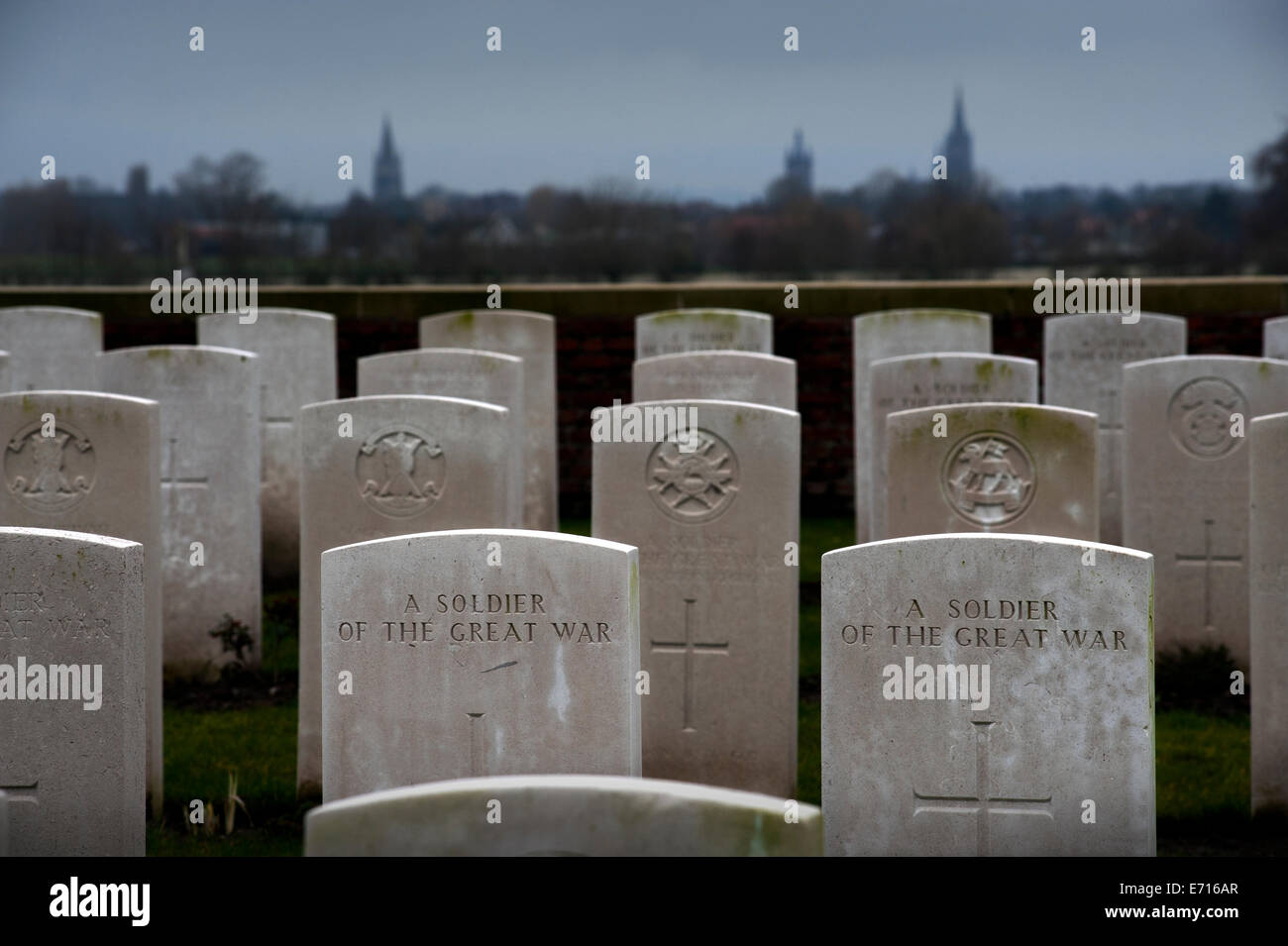 Ypres-Ieper WW1 Battlefield, 1914-1918, Belgium. Aeroplane CWGC ...