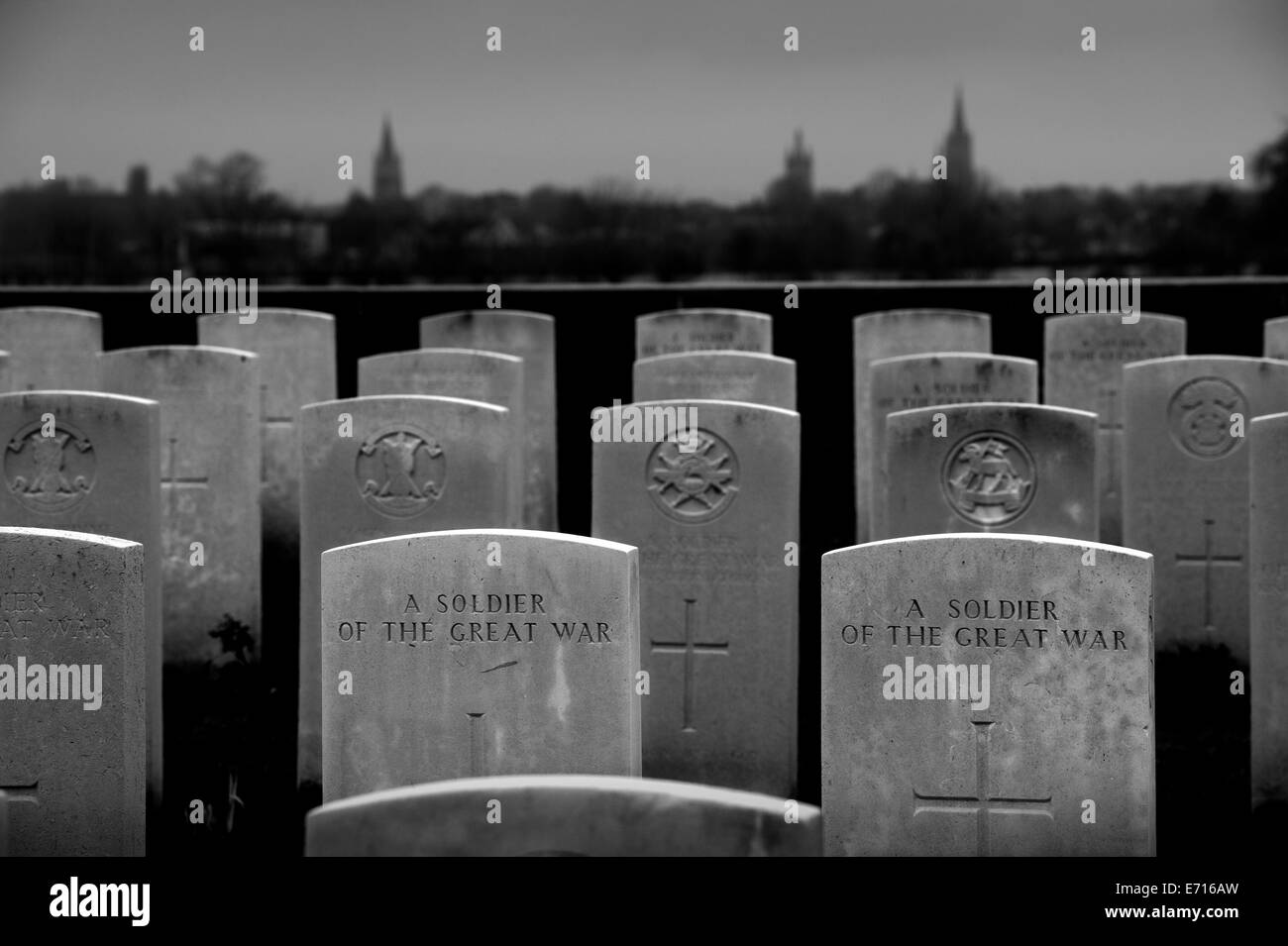 Ypres-Ieper WW1 Battlefield, 1914-1918, Belgium. Aeroplane CWGC ...
