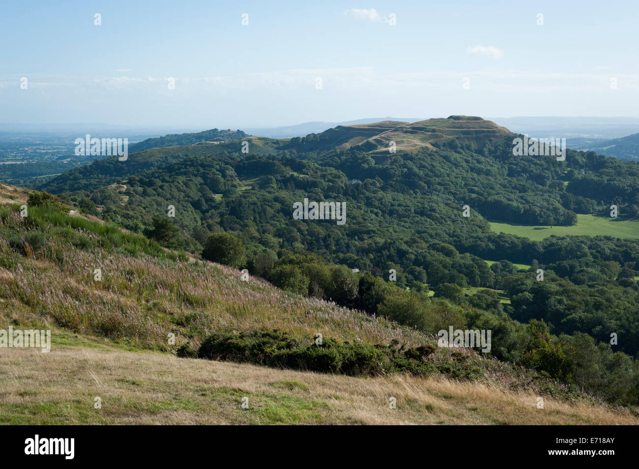 British Camp, an iron Age settlement on the Malvern Hills ...