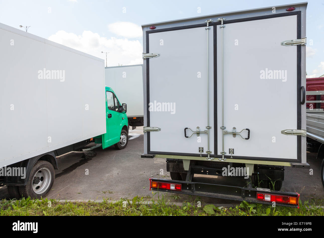 Back rear truck door hi-res stock photography and images - Alamy