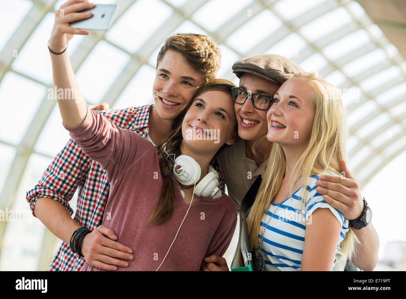 People taking a train hi-res stock photography and images - Alamy