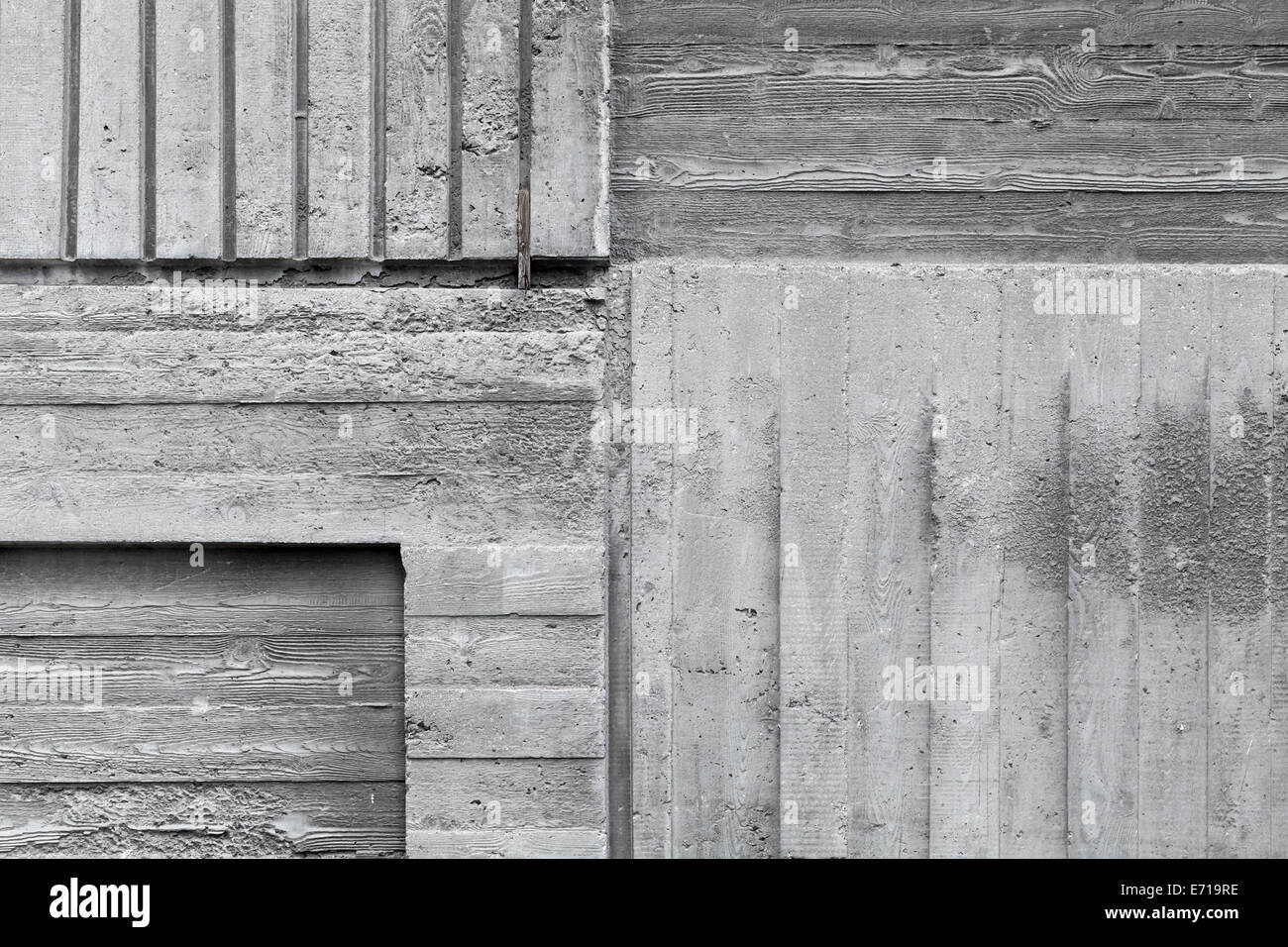 Concrete with wood texture hi-res stock photography and images - Alamy