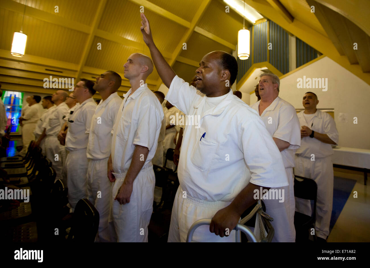 Male inmate students who are enrolled in the Southwestern Baptist ...