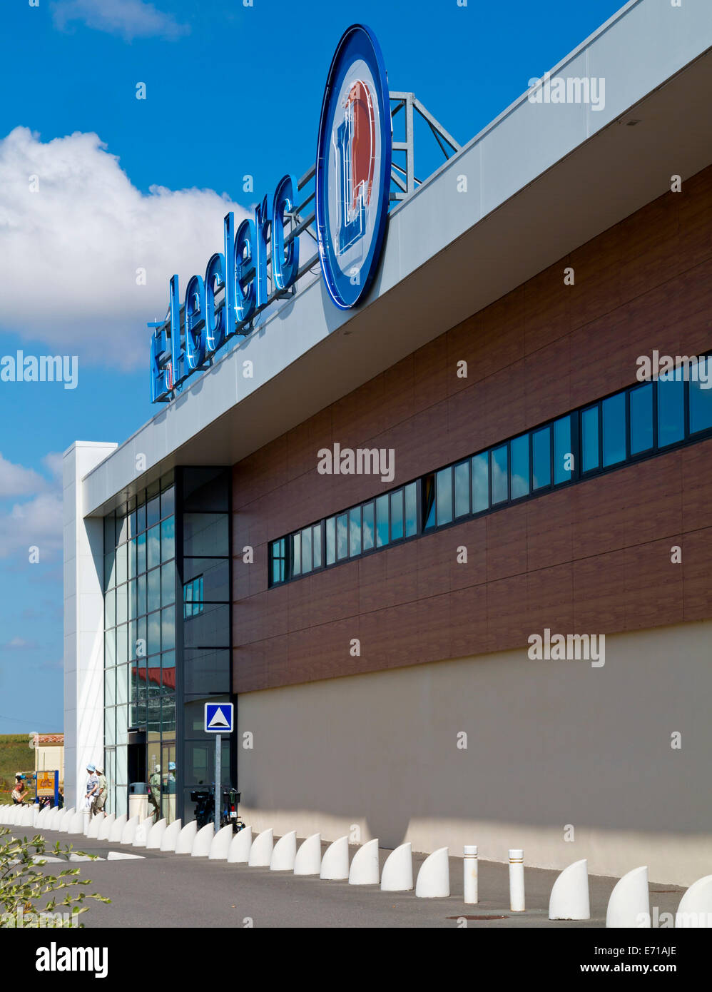 Branch of E Leclerc supermarket in Pons south west France the chain was ...
