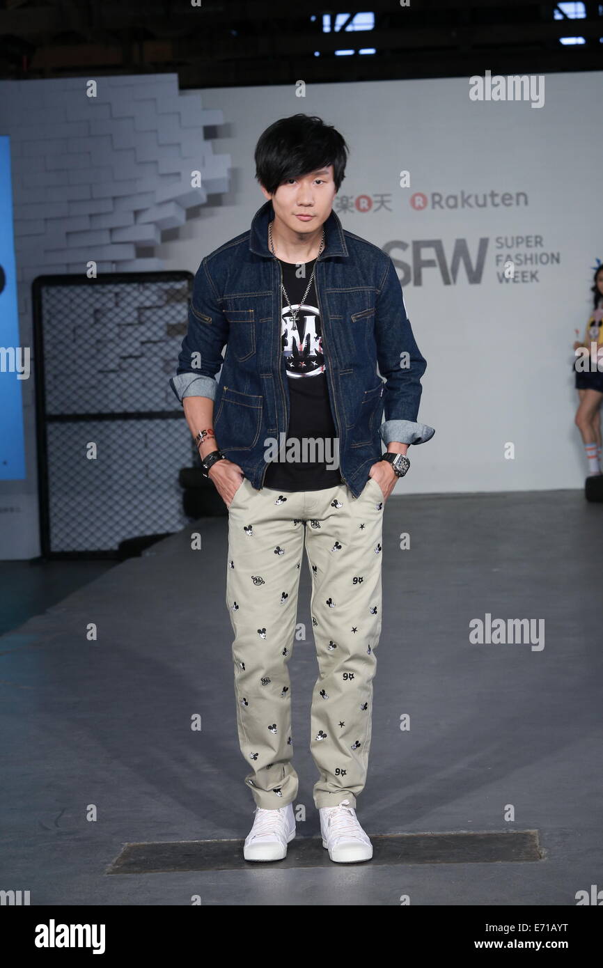 Taipei. 1st Sep, 2014. Singer JJ Lin attends a commercial activity in ...
