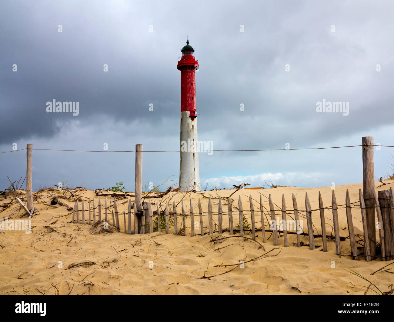Phare De La Coubre a 64 metre high lighthouse built 1905 at La ...