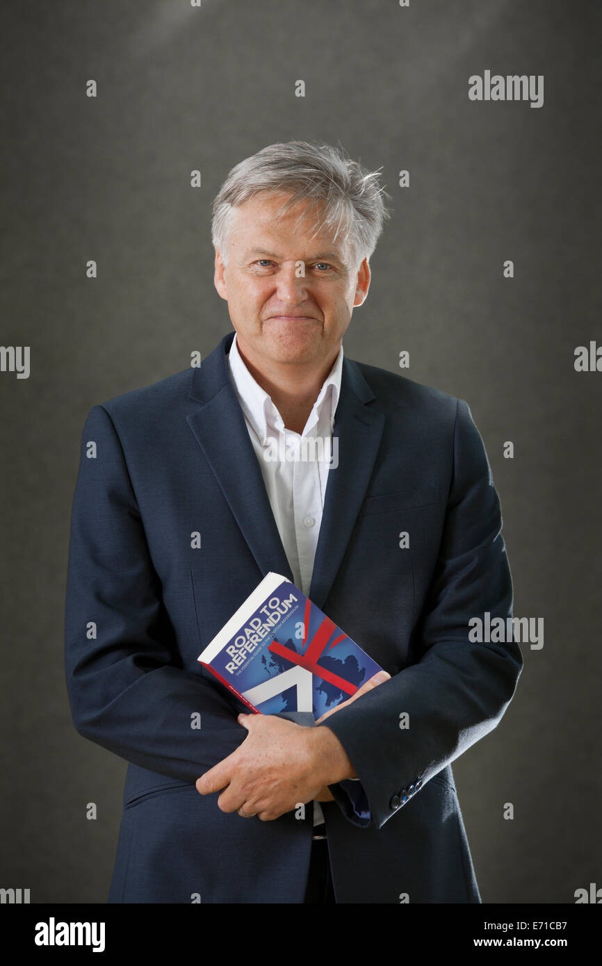 Iain Macwhirter, political commentator, journalist and author, at the ...