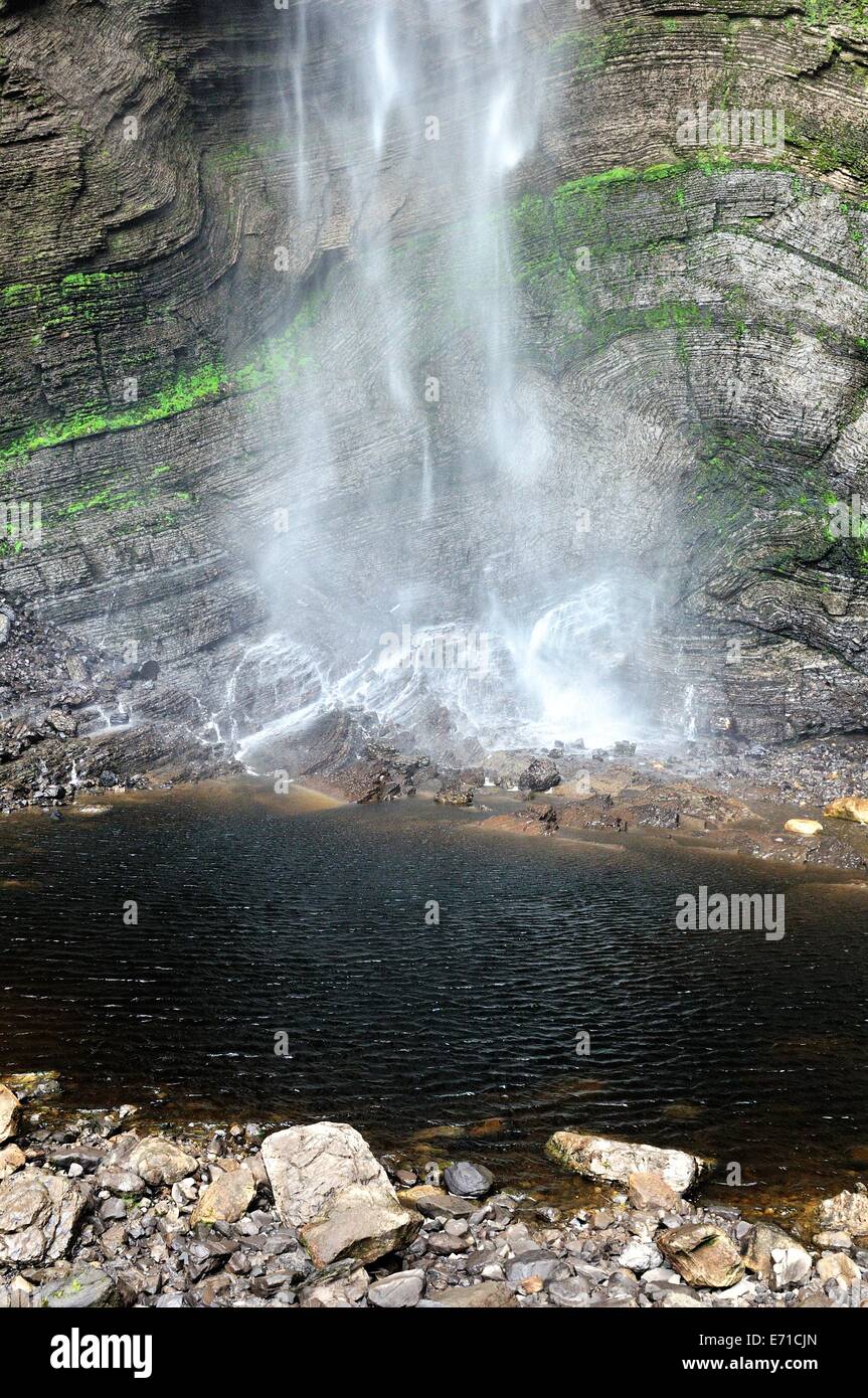 Gocta Waterfalls route in CHACHAPOYAS . Department of Amazonas .PERU ...