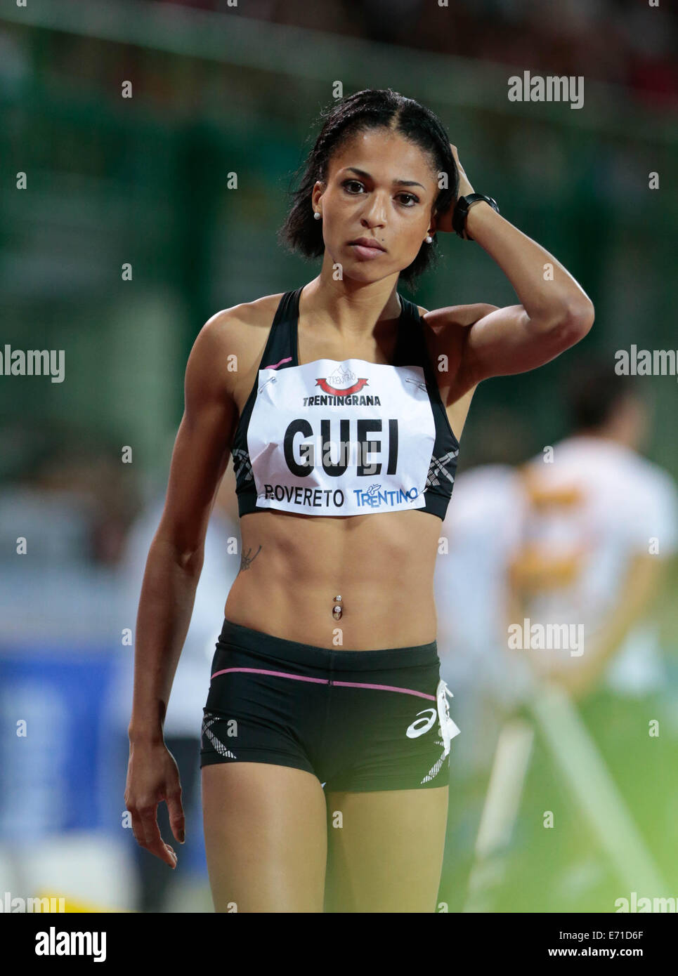 Floria Guei - 400m - 02.09.2014 - Meeting de Rovereto 2014 .Photo ...
