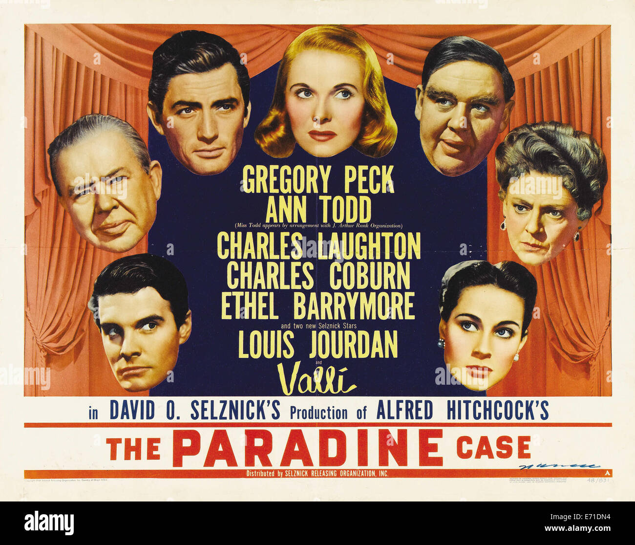 Alfred hitchcock paradine case hi-res stock photography and images - Alamy
