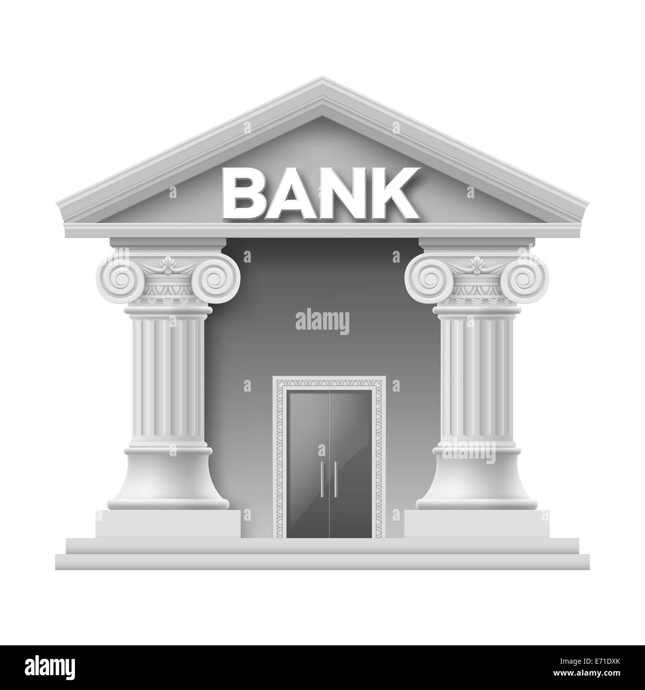 Column porch four columns hi-res stock photography and images - Alamy