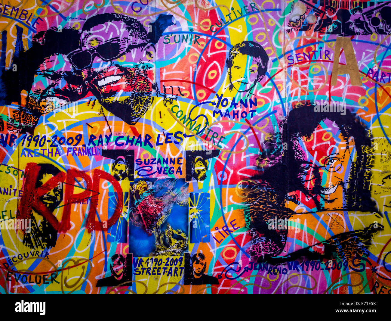 Ray charles mural hi-res stock photography and images - Alamy