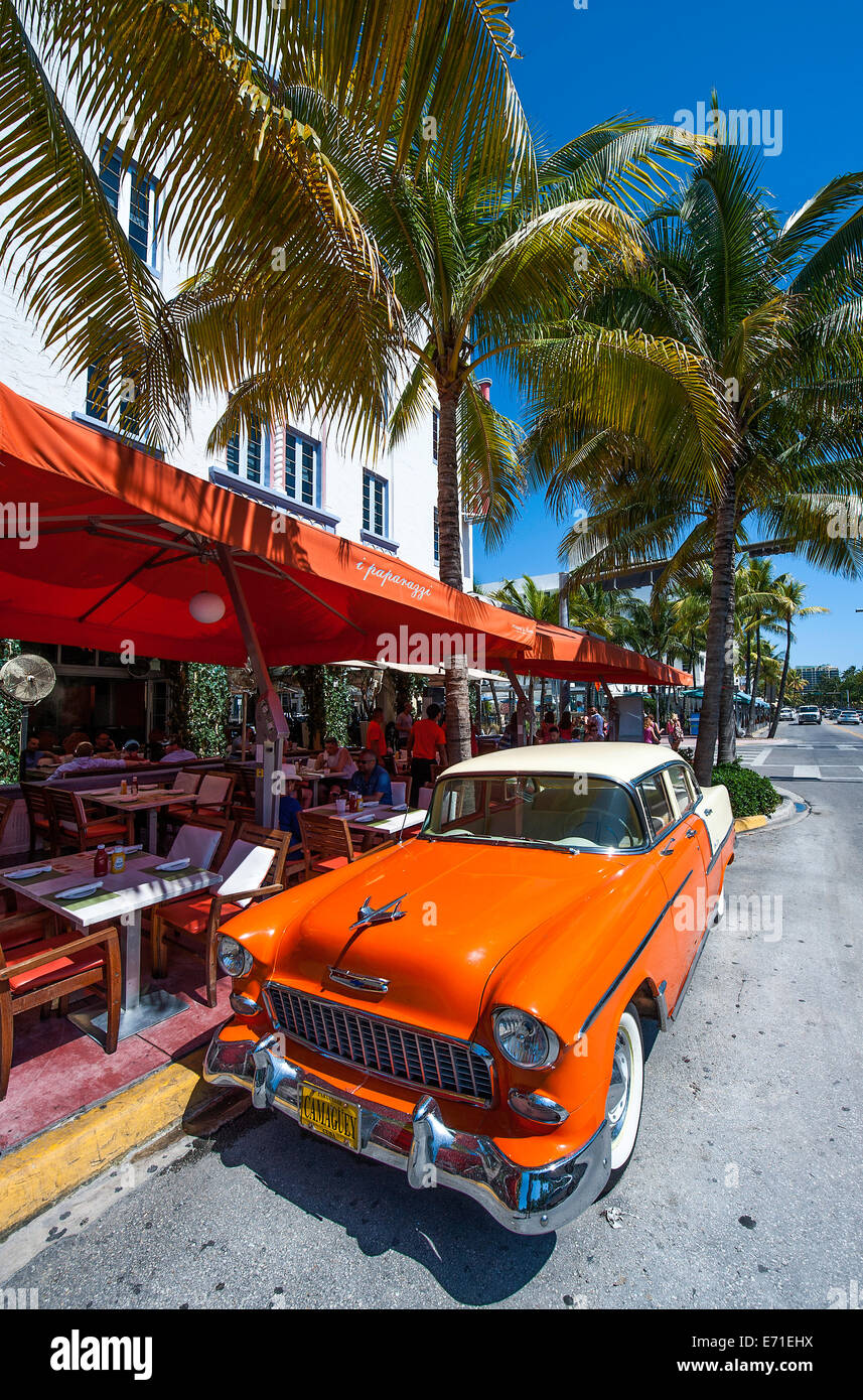 Vintage Chevrolet, Miami Stock Photo - Alamy