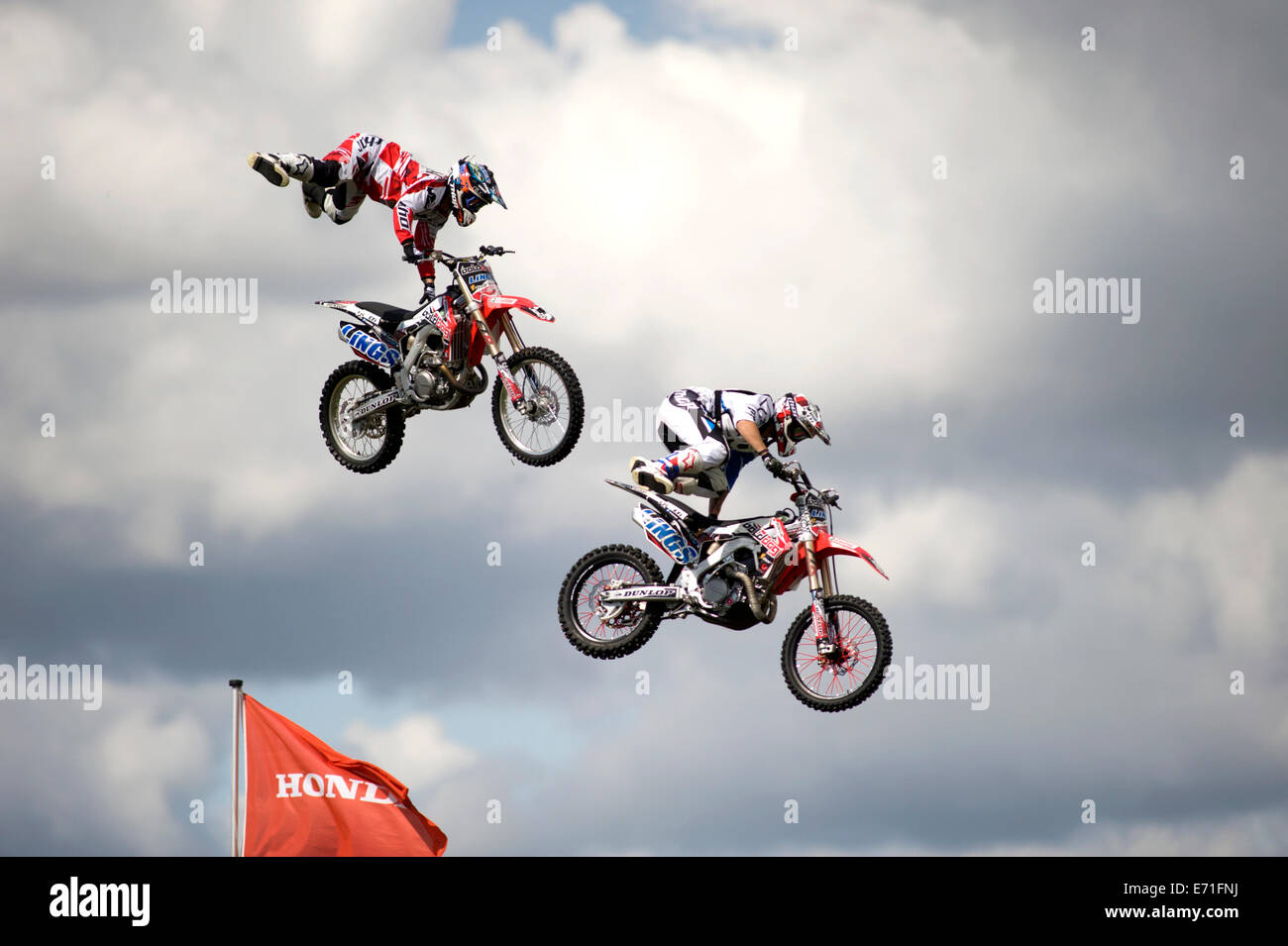 Motorcycle display team riders hi-res stock photography and images - Alamy
