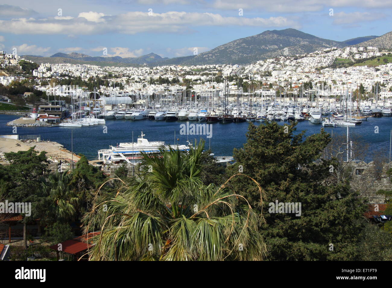 Bodrum Marina from Mugla, Turkey Stock Photo - Alamy